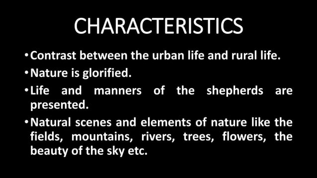 Pastoral Poetry, Definition, Origin, Characteristics and Examples ...