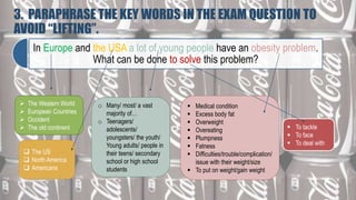 Past paper 1 essay on obesity | PPSX