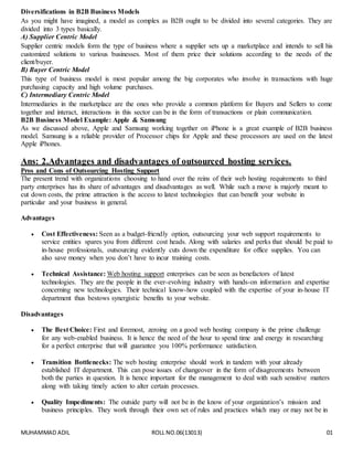 Past paper of e-commerce 2018-2017-2015 | DOCX