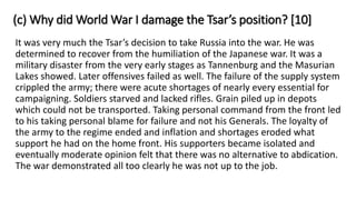 CAMBRIDGE AS HISTORY: PAST PAPER EXPLAINED. THE ORIGINS OF WORLD WAR 1 ...