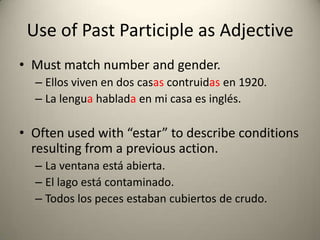 14-Past participle as adjective | PPT