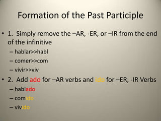 14-Past participle as adjective | PPT