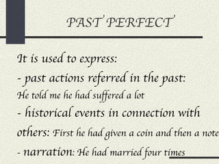 Past perfect | PDF