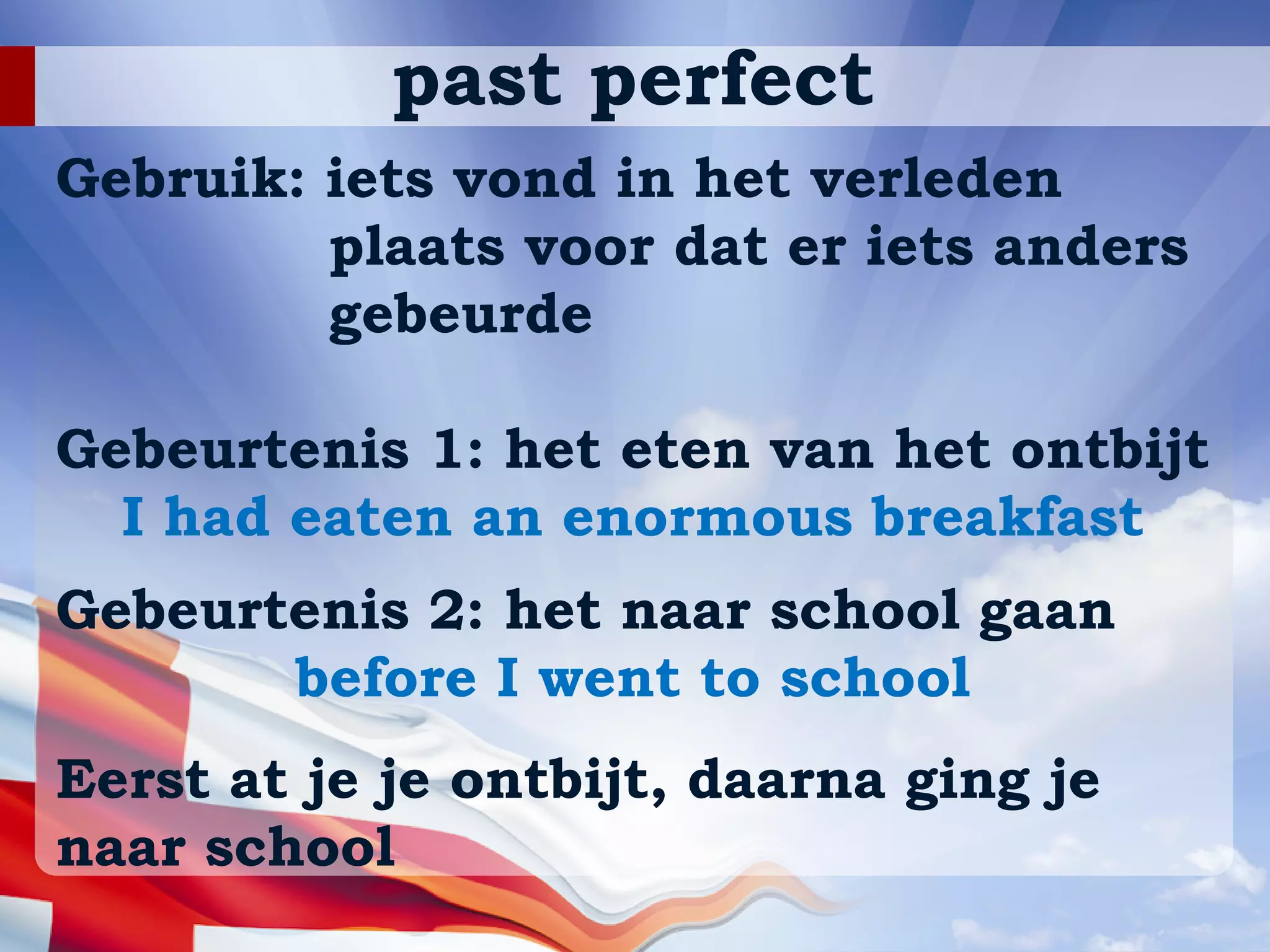 Past Perfect | PPTX