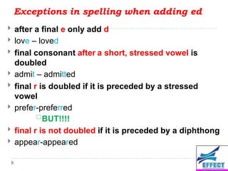 The Past Perfect Tense | PPTX