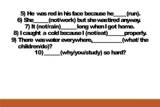 Past perfect continuous tense / Past perfect progressive tense | PPTX