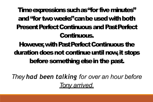 Past perfect continuous tense / Past perfect progressive tense | PPT