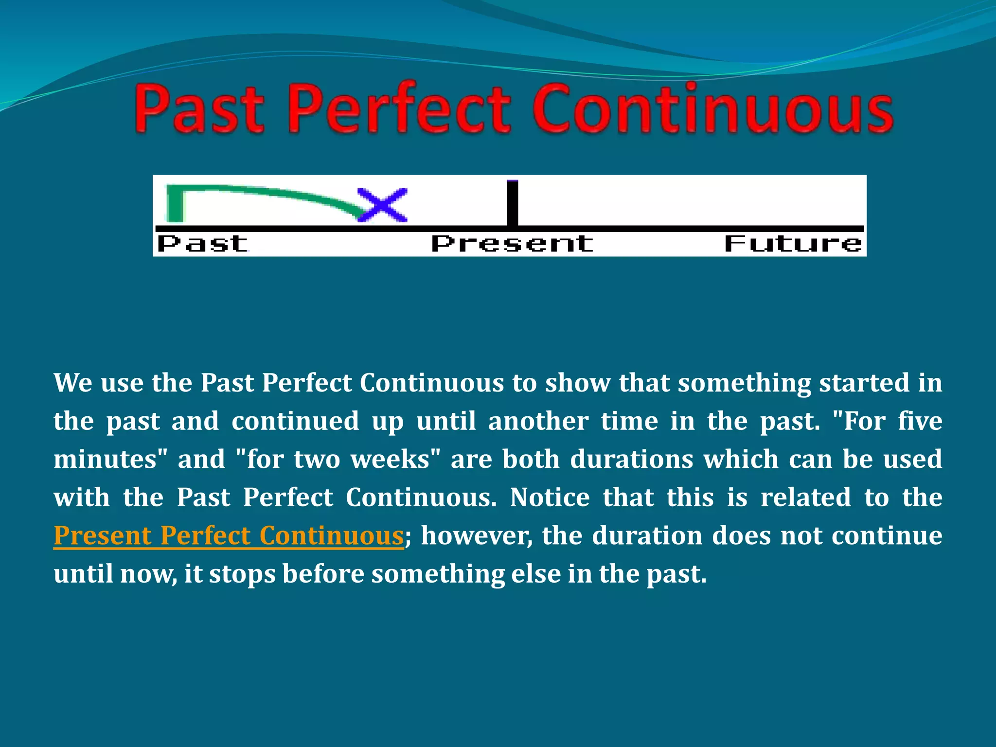 Past Perfect Continuous Tense | PPT