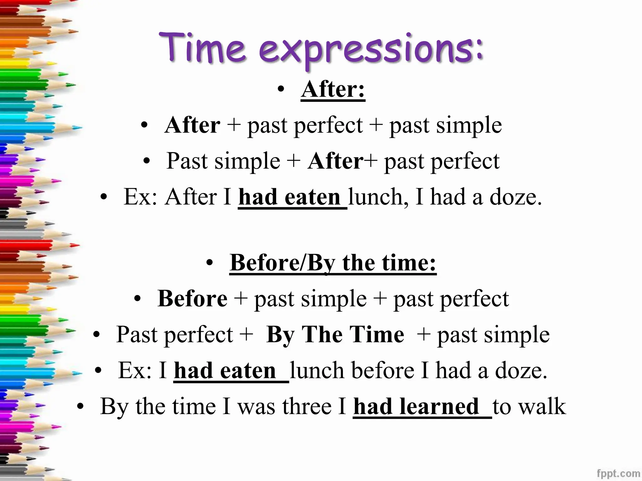 Past Perfect & Past Perfect Continuous.ppt