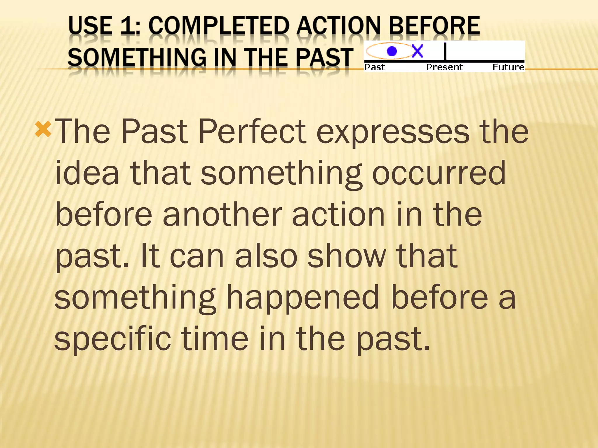 Past perfect presentation | PPT