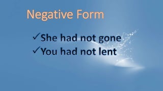 Past perfect progressive | PPTX