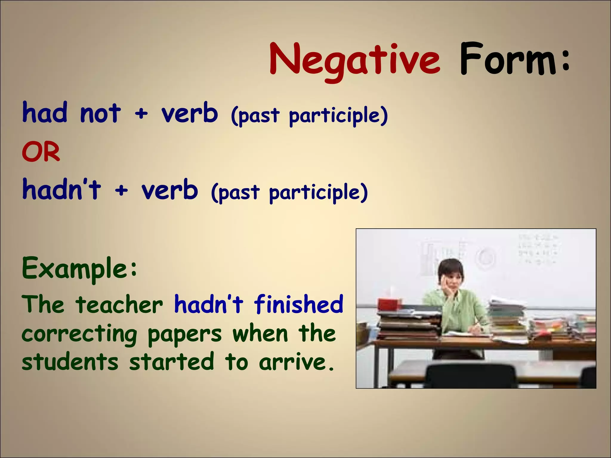 Past Perfect Simple | PPT