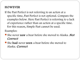 Past perfect tense | PPT