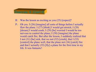 Past perfect tense adding a train | PPT