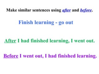 Past Perfect Tense Assignment presentation.ppt