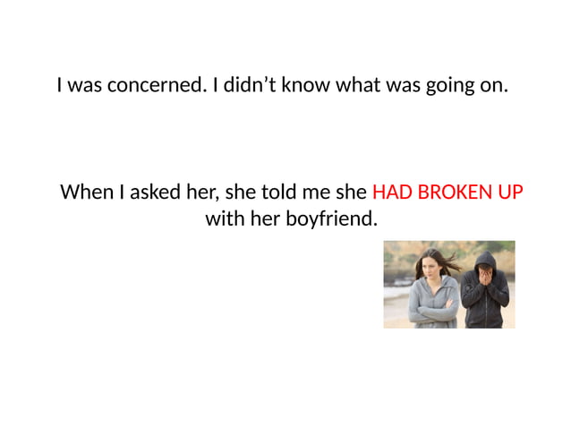 Past Perfect Theory Grammar with Story as an example | PPT