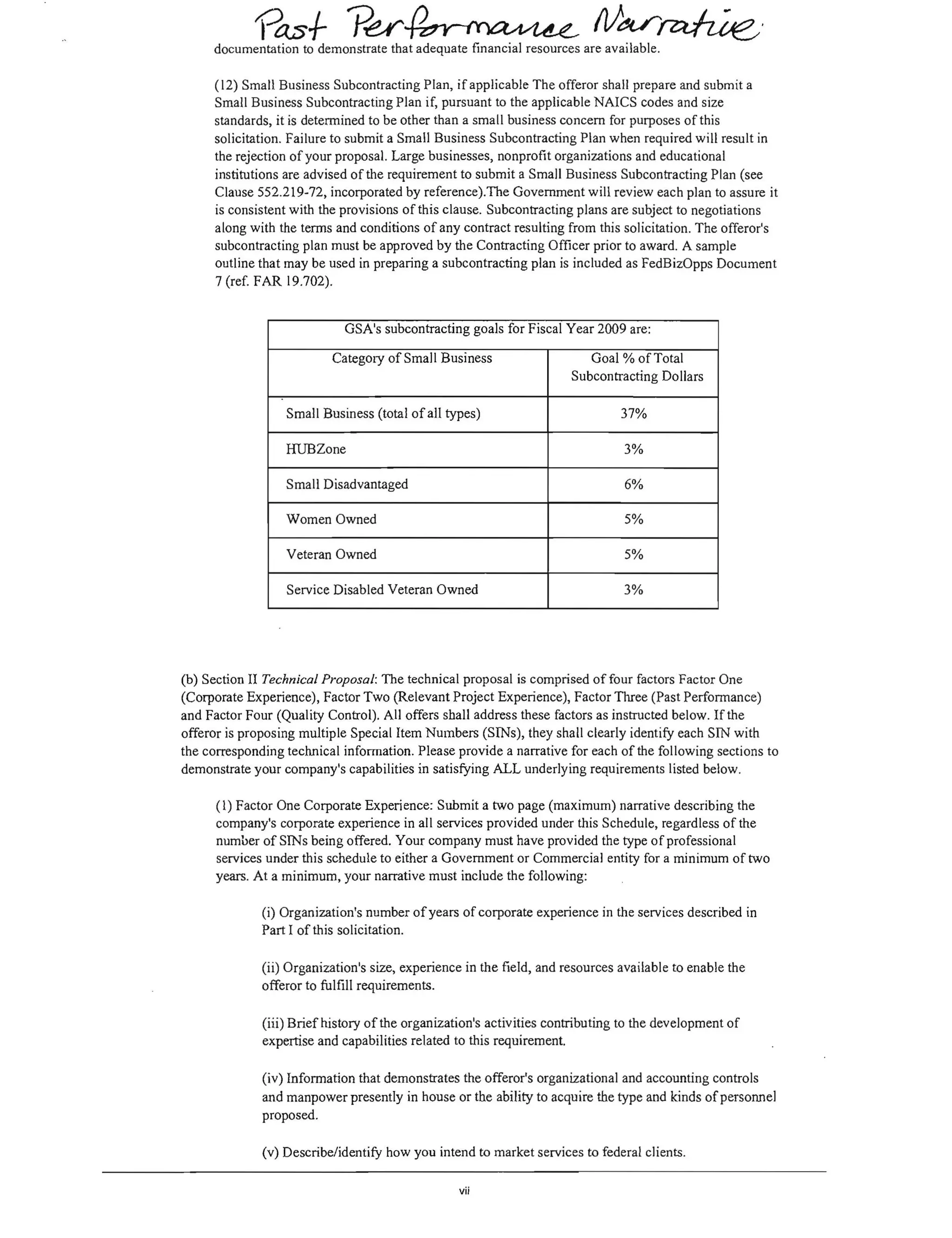 Past performance everything | PDF