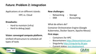 Past, present, and future of HPC in life sciences | PPT