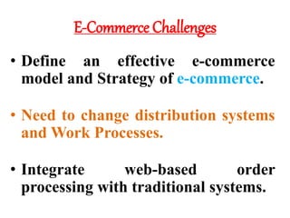 Past, present and future of e-commerce | PPTX