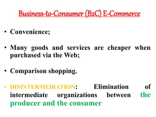 Past, present and future of e-commerce | PPTX