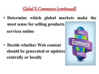 Past, present and future of e-commerce | PPTX