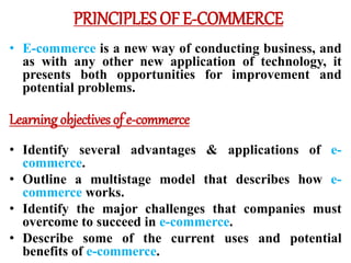 Past, present and future of e-commerce | PPTX