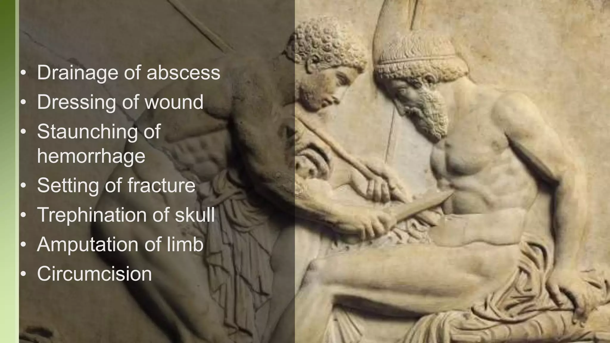 Past ,Present and Future of surgery by Dr. Muhammad Saleem Iqbal | PPTX