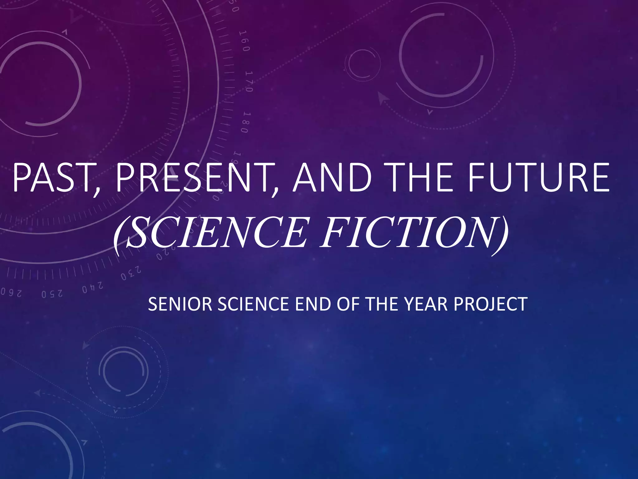 Past Present Future Project | PPTX