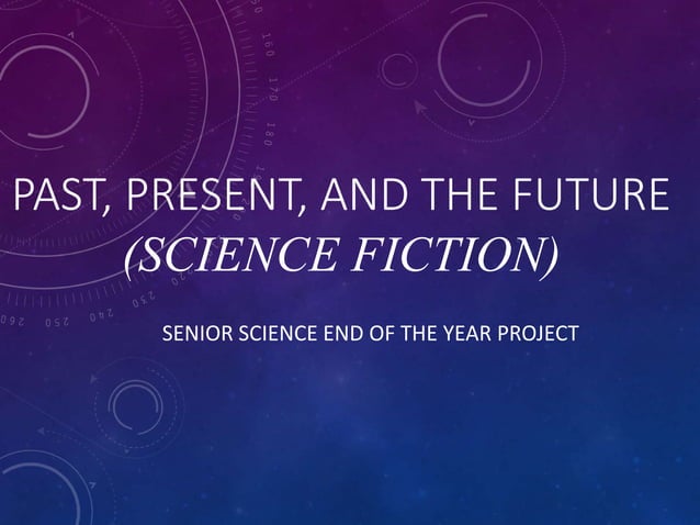Past Present Future Project | PPTX