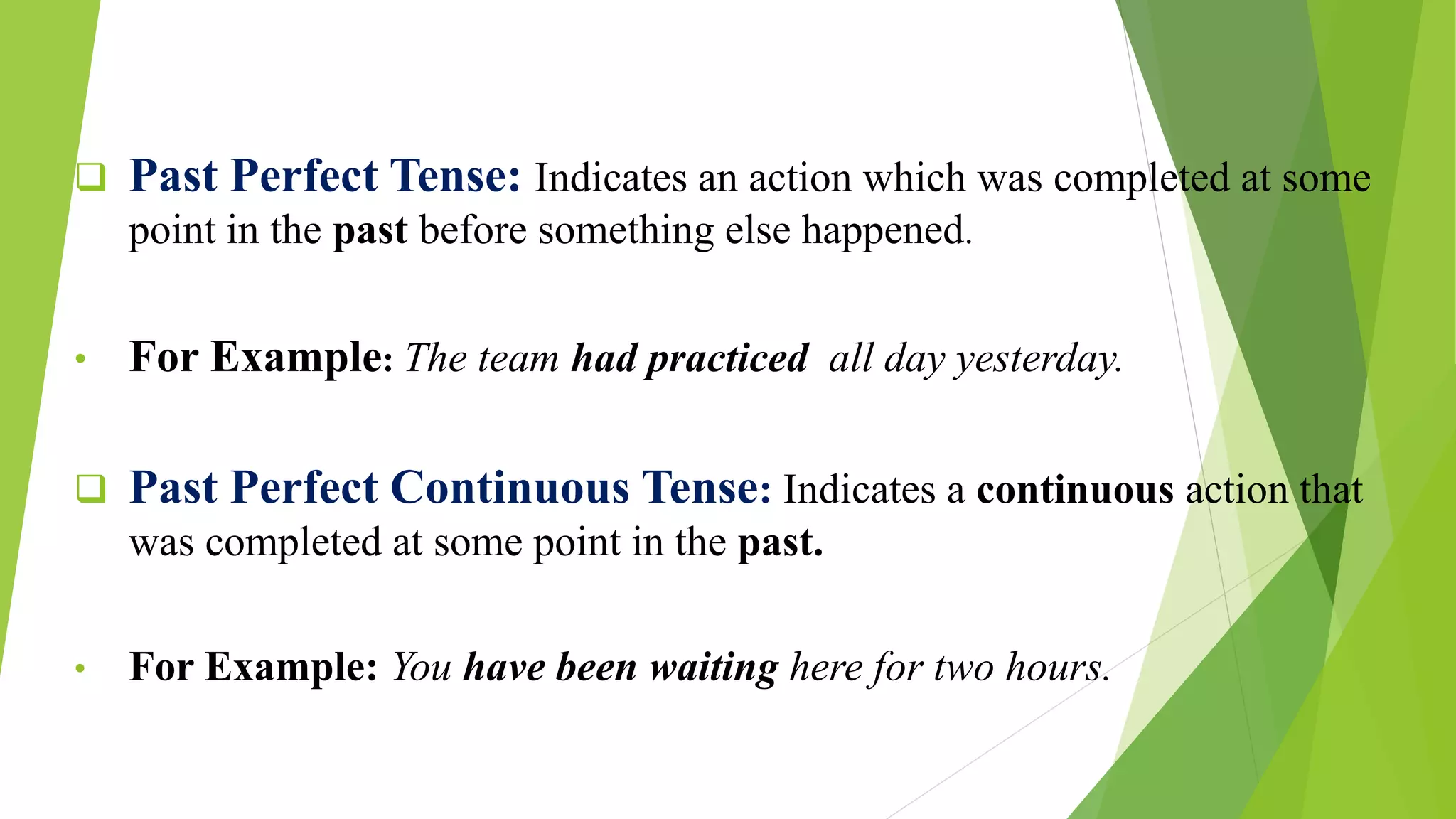 Past and Present Tense | PPT