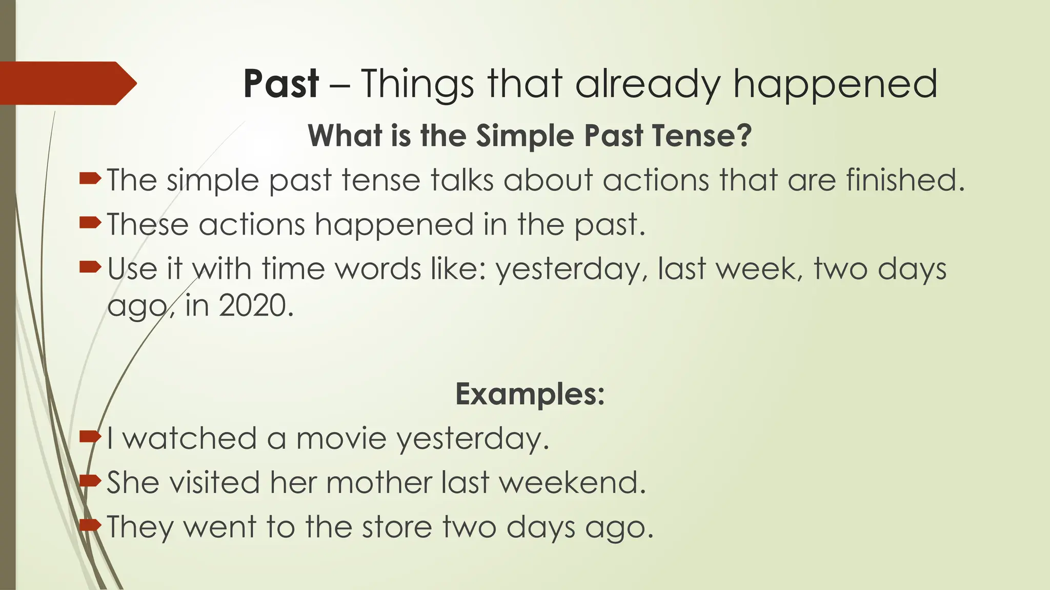 Past, Present Tenses ESL lesson for beginners .pptx