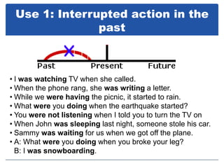 Past progressive | PPTX