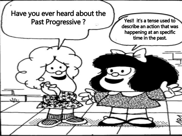 Past progressive