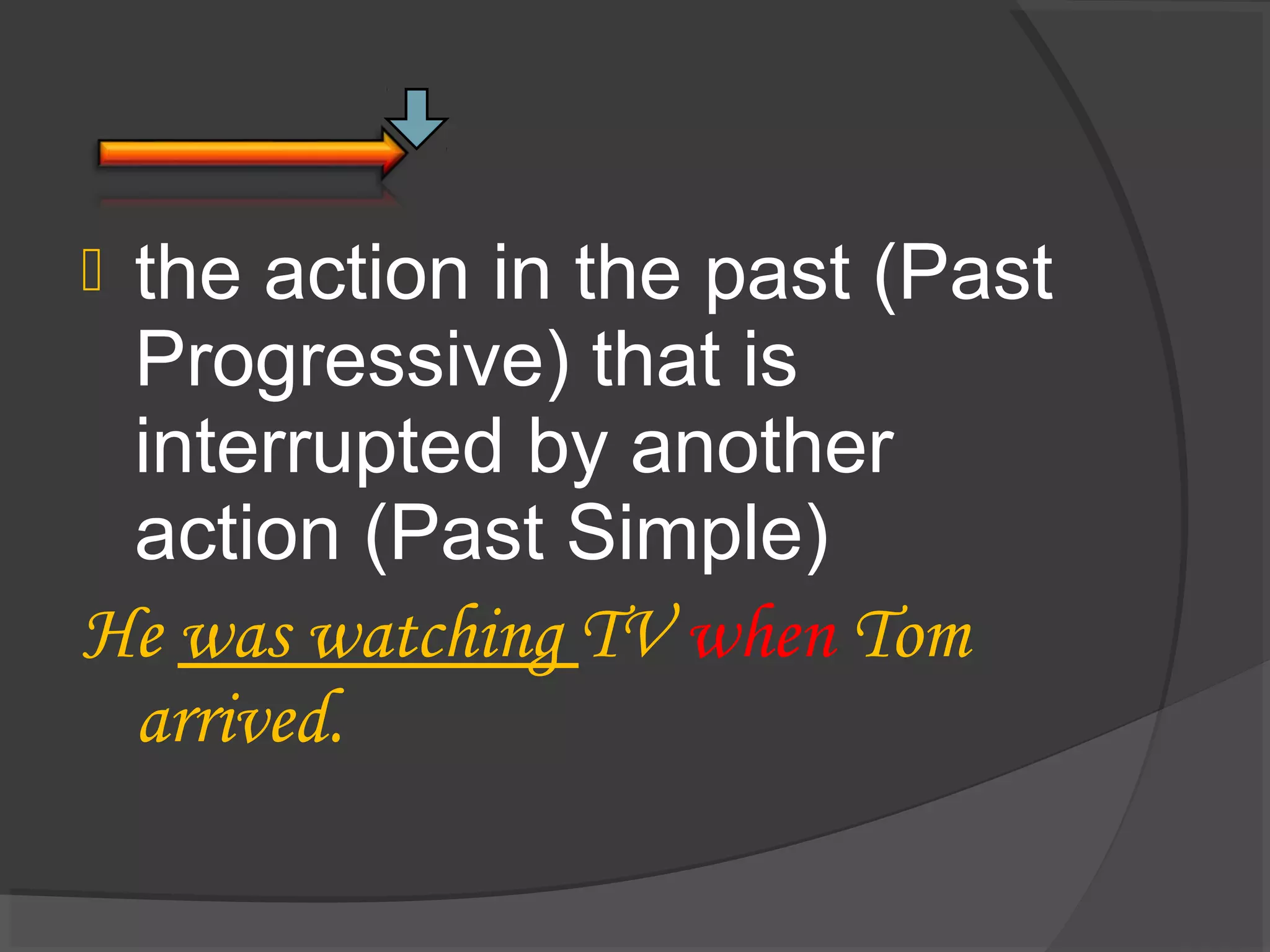 Past progressive | PPT