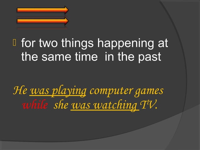 Past progressive | PPT