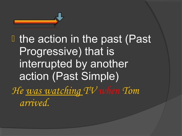 Past progressive | PPT