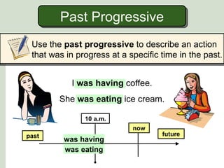 Past progressive and simple past | PPS
