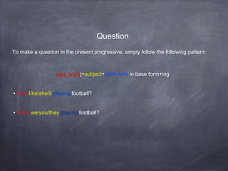 Past progressive tense | PPT