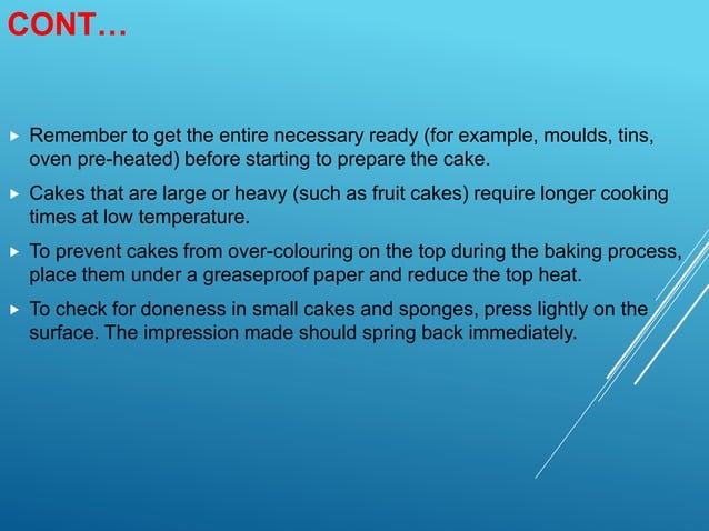 Pastries and cakes | PPT | Desserts and Baking | Food & Drink