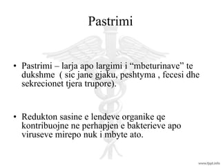 Pastrimi, dezinfektimi e sterilizimi | PPTX