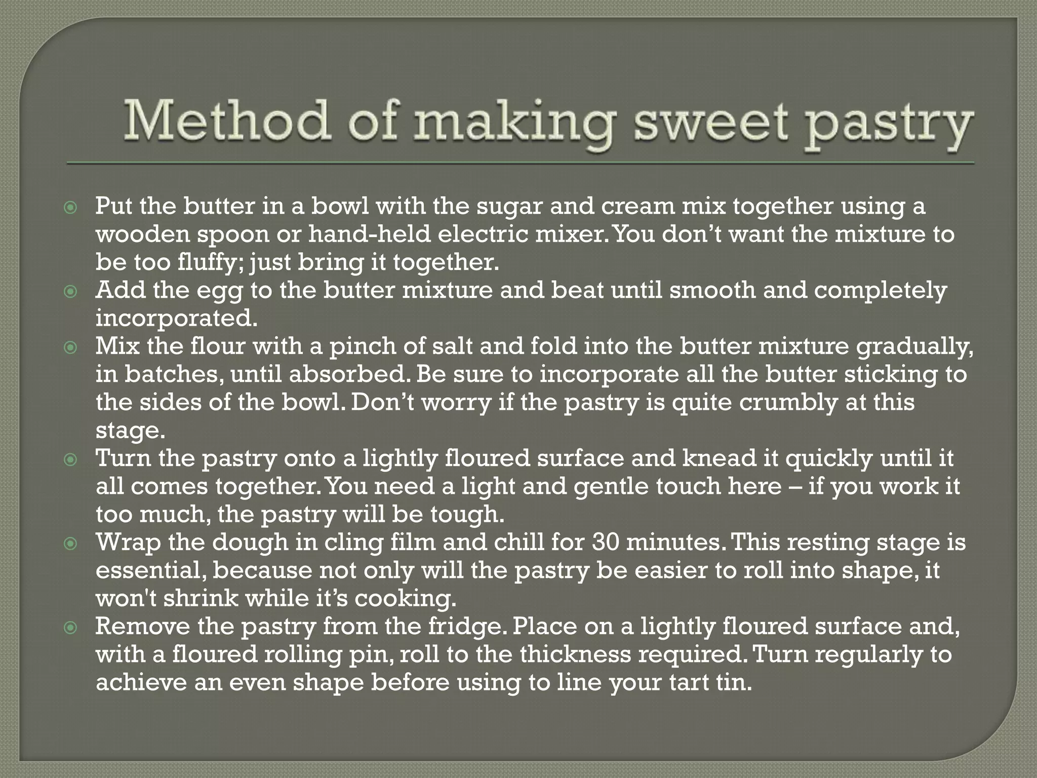 Pastry | PPTX