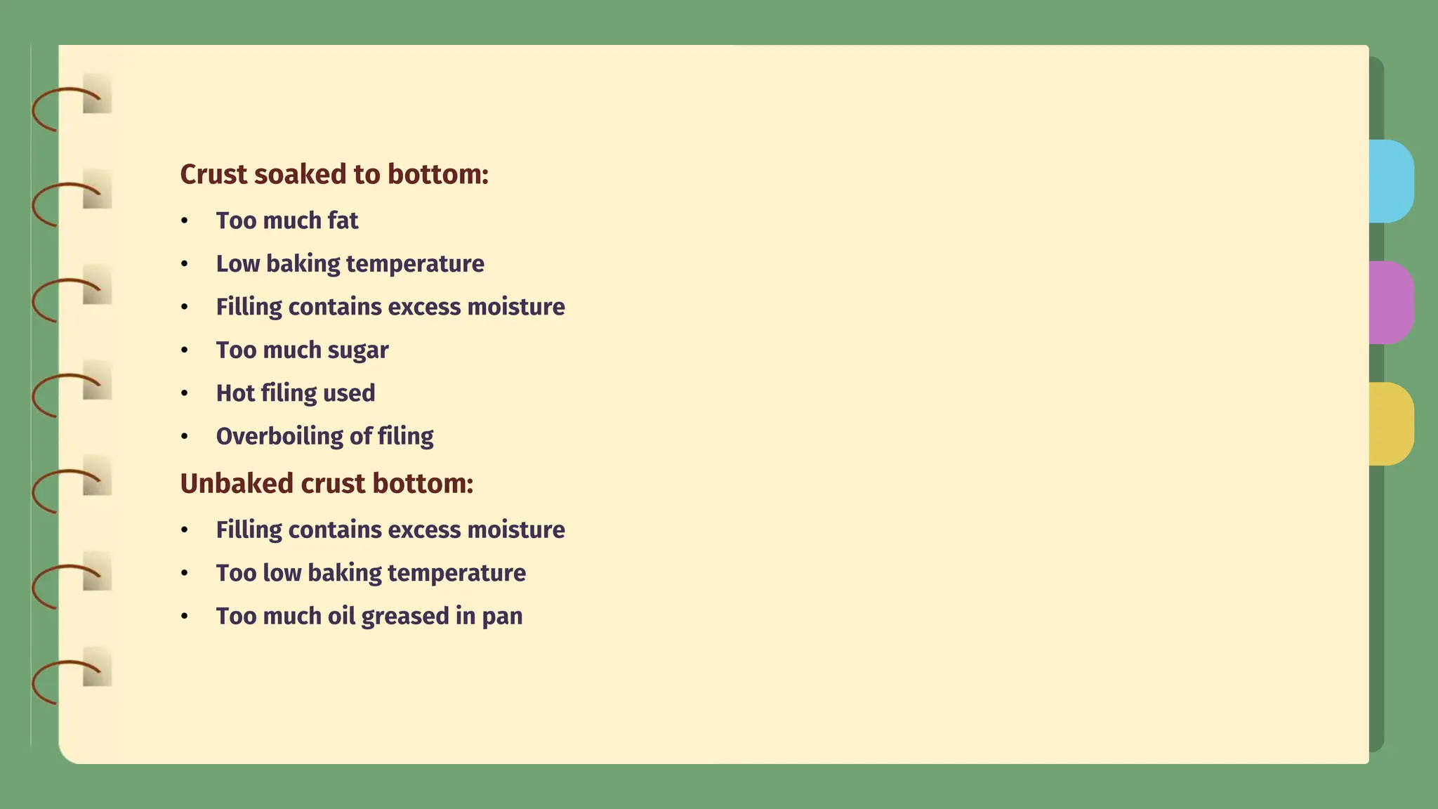 pastries - types, faults and causes.pptx
