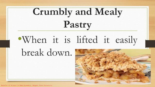 Baked Products Defect and Reason | PPTX | Desserts and Baking | Food ...