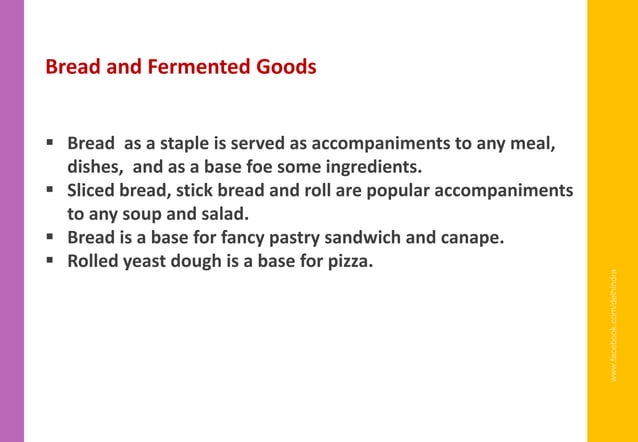 Pastry and Bakery introduction: www.chefqtrainer.blogspot.com