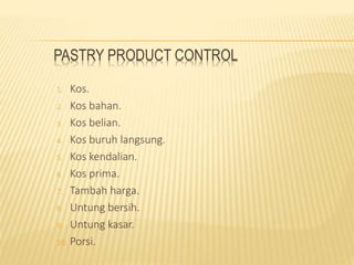 PASTRY PRODUCK CONTROL.pptx