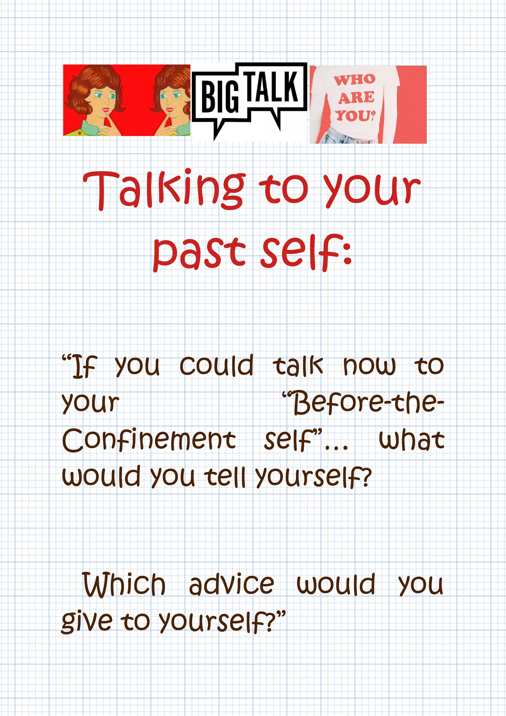 END OF THE YEAR ACTIVITY: Talking to your past self | PDF