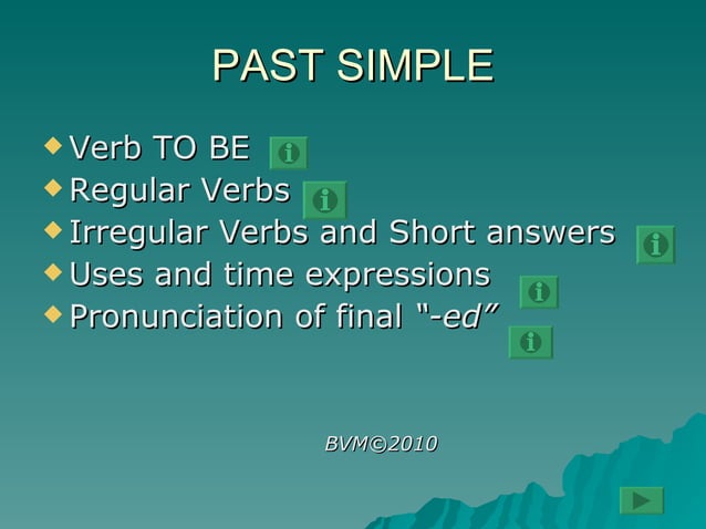Past simple | PPT