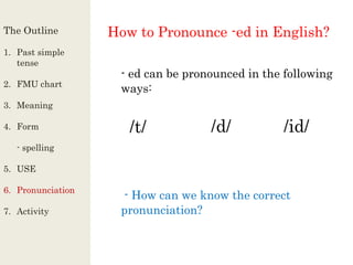 simple past tense | PPT