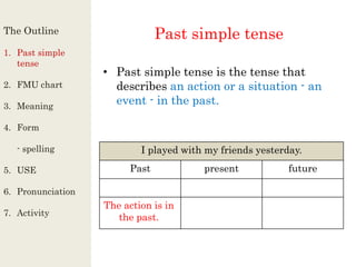 simple past tense | PPT