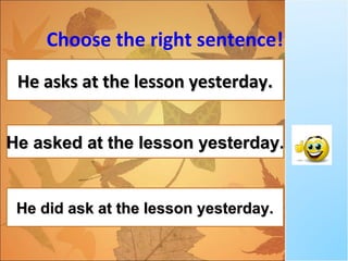Past simple | PPT